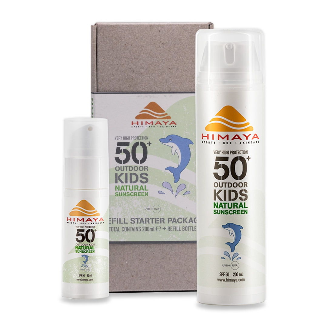 Natural Sunscreen by Himaya SPF 30 & 50+ Non Whitening Zinc formula